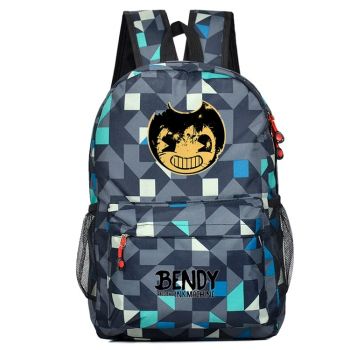 bendy and the ink machine Backpack Lunch box School Bag
