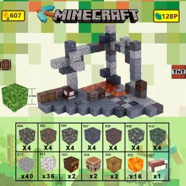Minecraft Magnetic Blocks-Build Set, Minecraft Toys for Boys & Girls ...