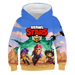 Brawl Stars Hoodie 3D Print Sweatshirt Fashion Clothing