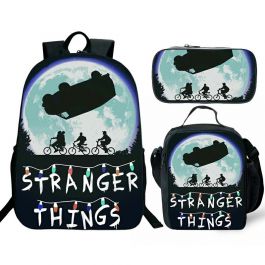 Stranger Things backpack 3D Printed Fashion Travel School Bag Laptop ...